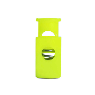 Single Barrel Hole Top Cord Lock - Neon Yellow | Outdoor Bunker