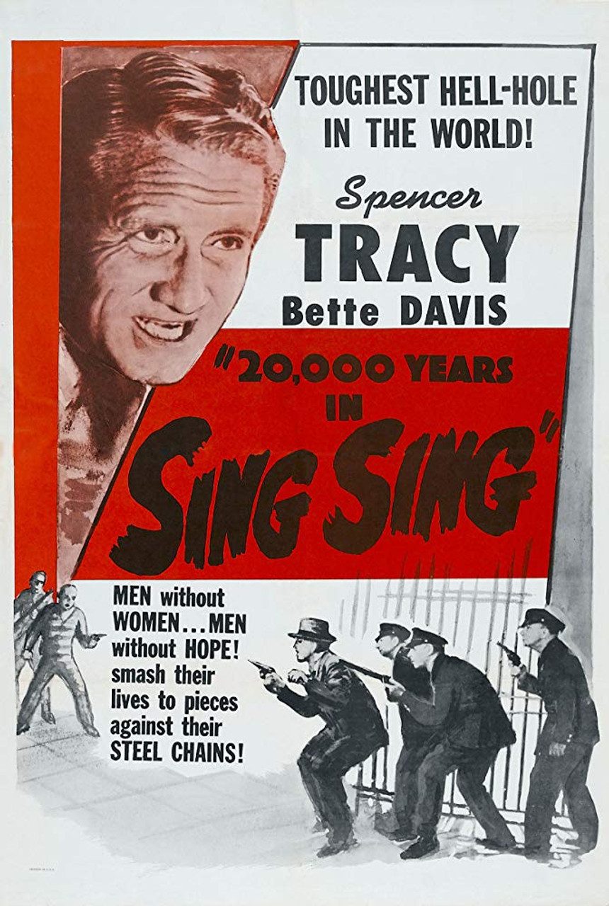 20,000 Years In Sing Sing (1932) - Spencer Tracy Colorized