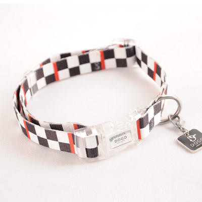 Contempo Checkered Collar - The New York Dog Shop