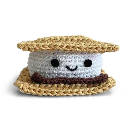 Crochet S'More Toy - The New York Dog Shop