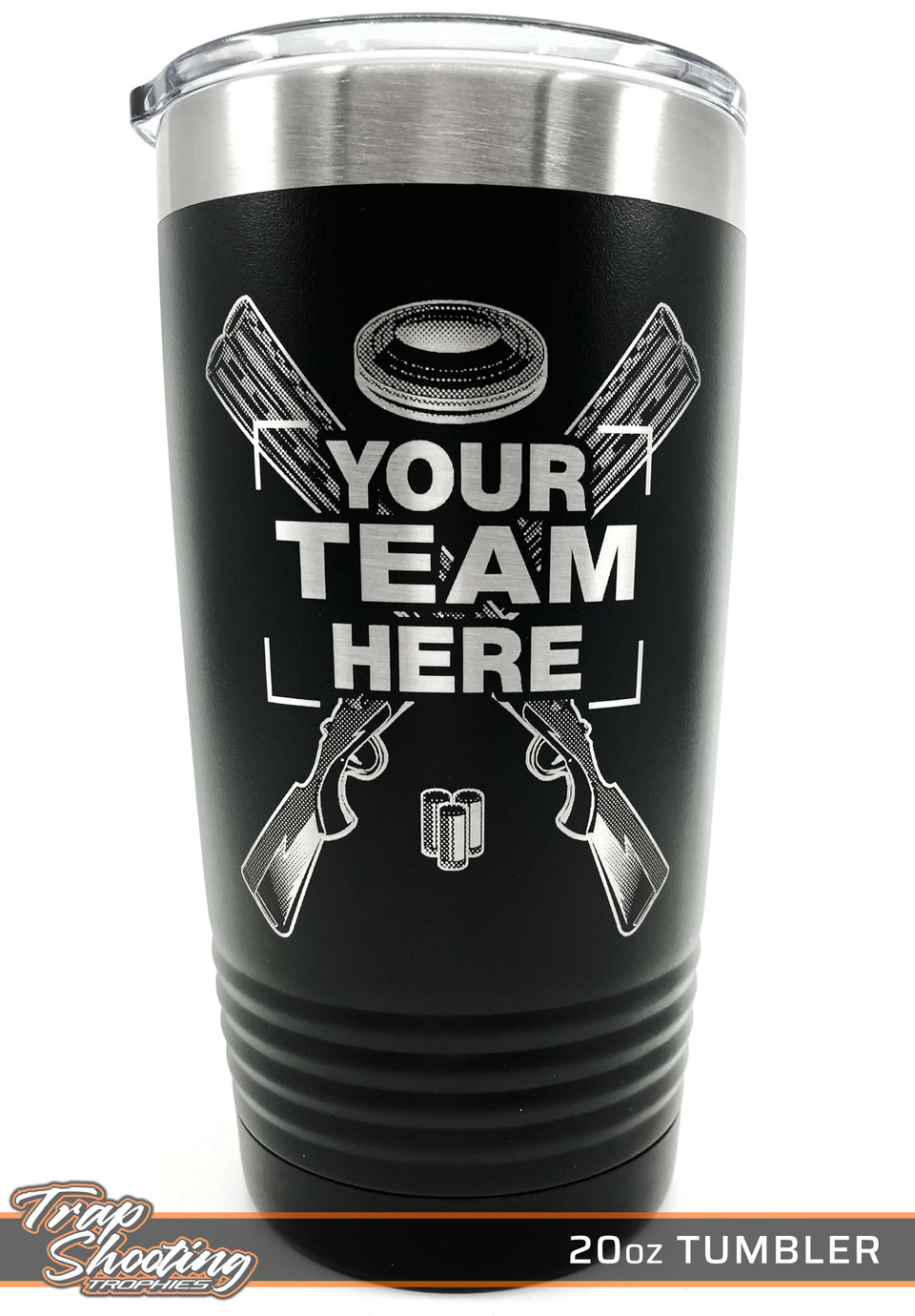 WOOD TARGET AWARDS - 6" WOOD TARGET - Trap Shooting Trophies