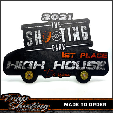 Custom Shape Hull Stand Award