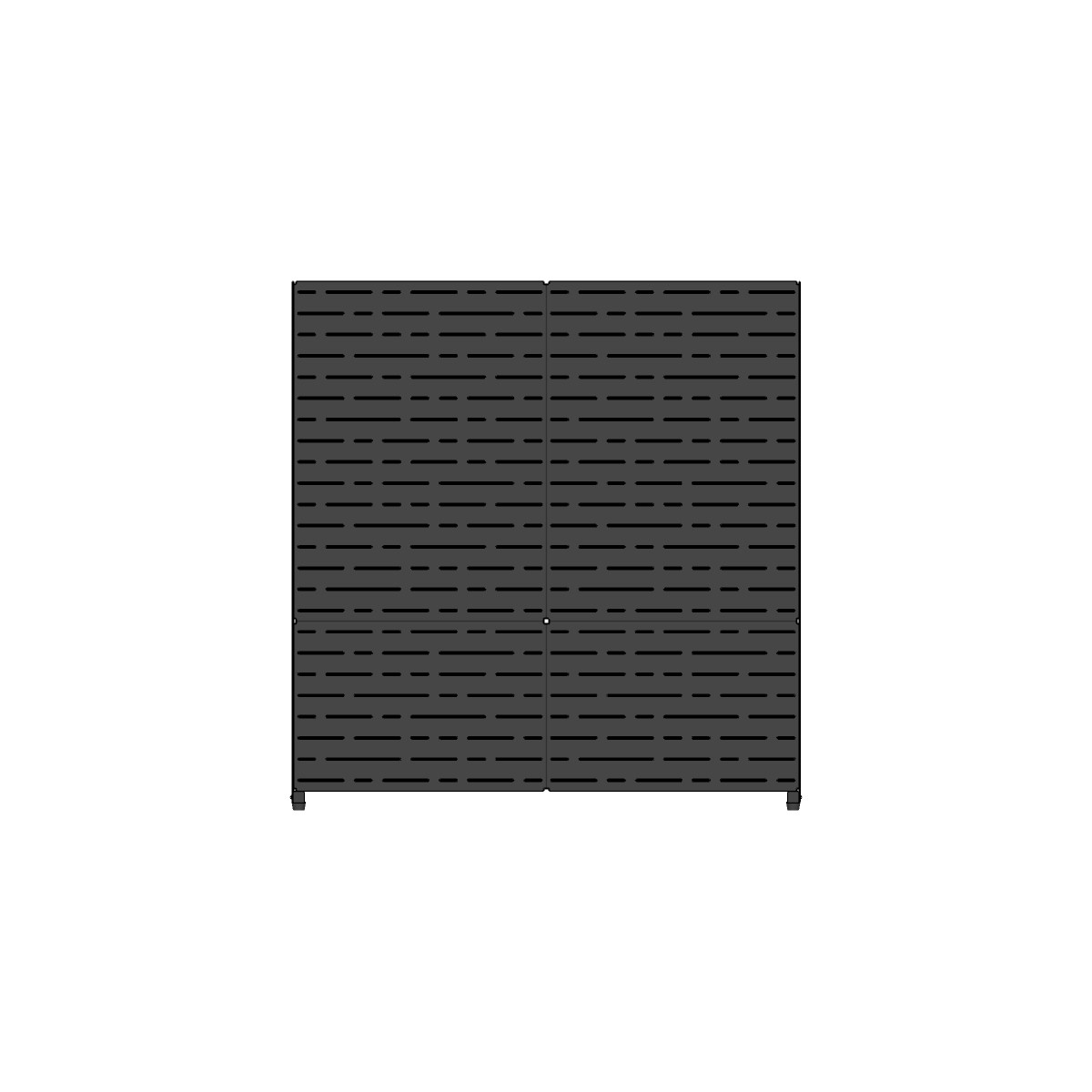 PanelRak 36"W x 36"H Countertop Shroud Kit - FOODPROS