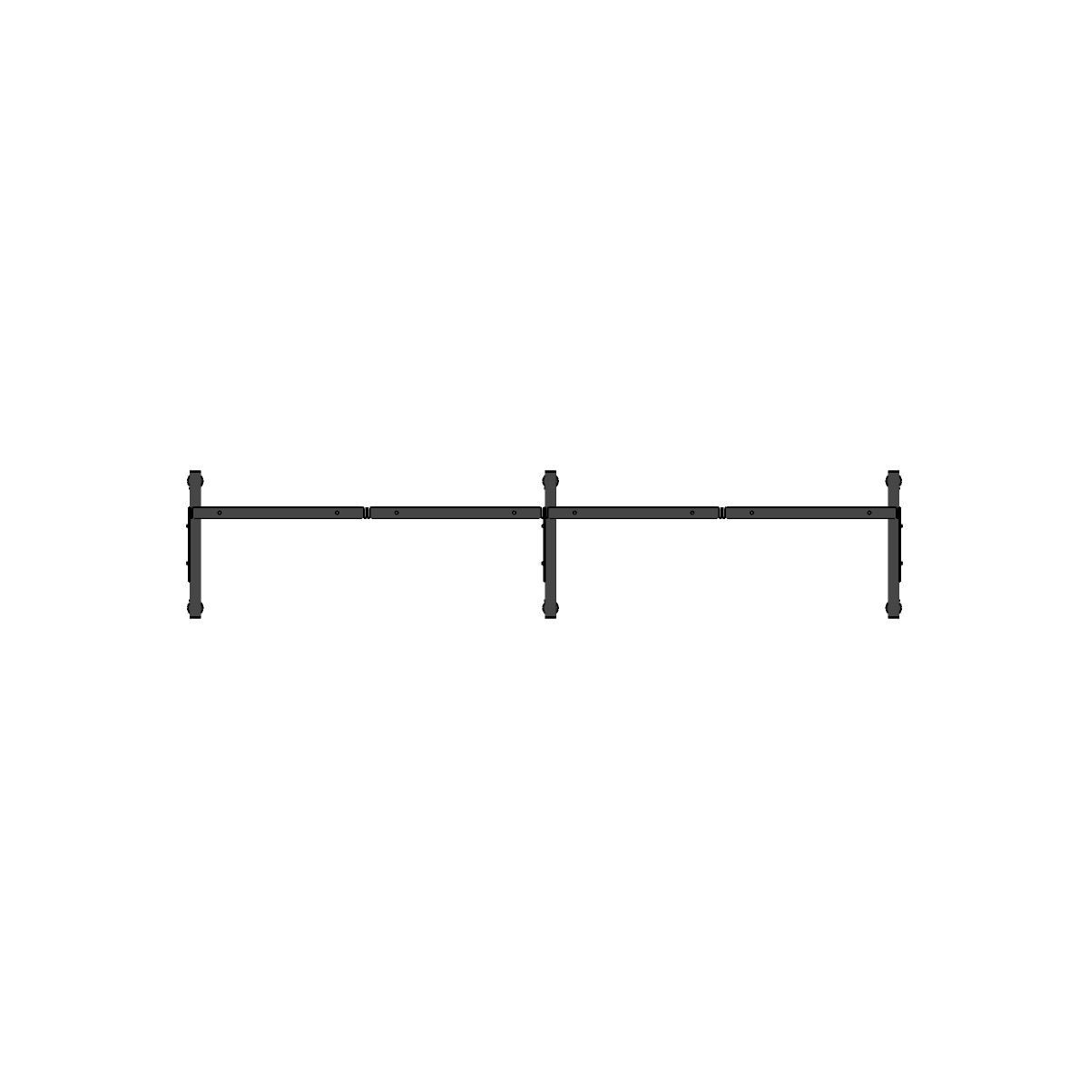 PanelRak 48"W x 30"H Countertop Shroud Kit - FOODPROS