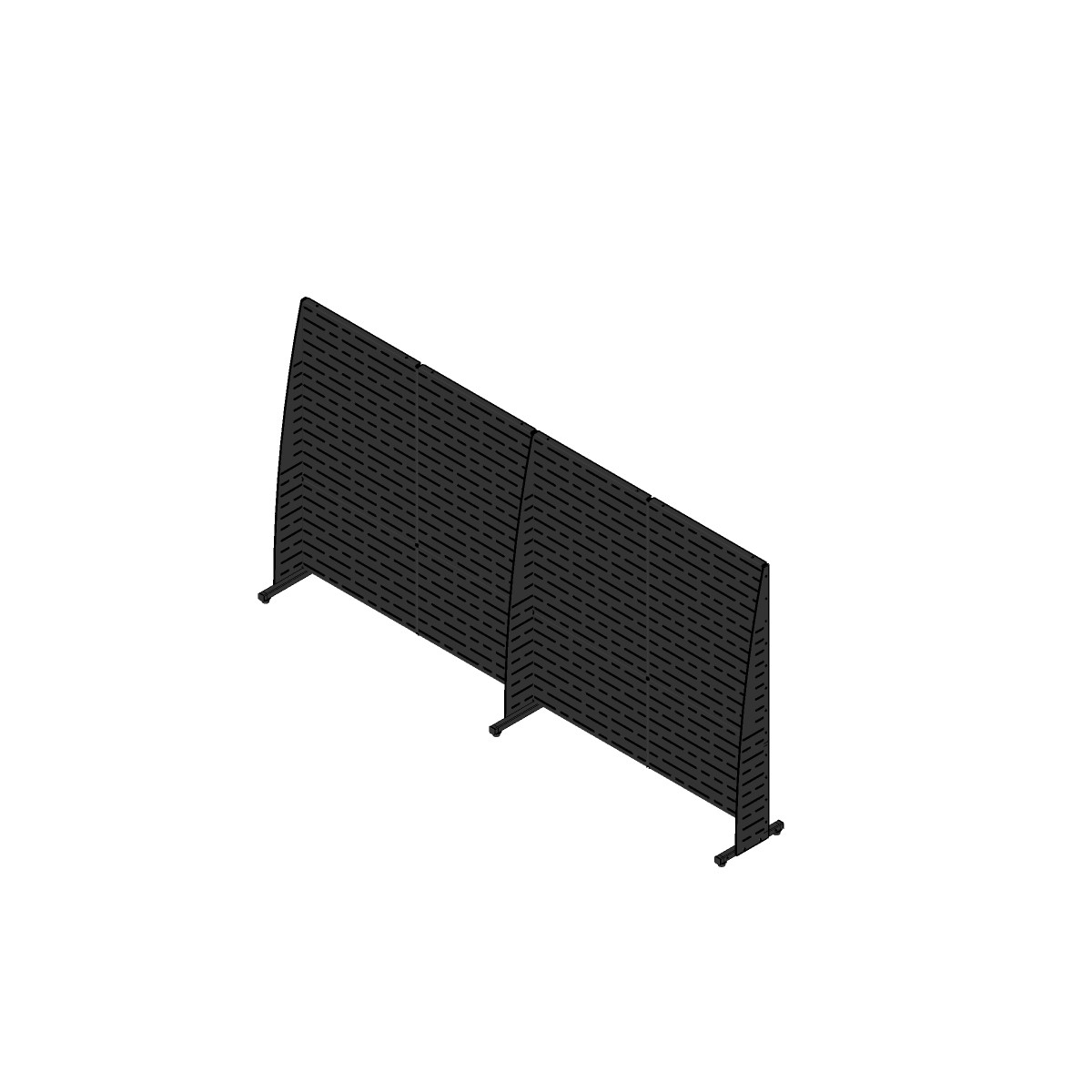 PanelRak 72"W x 36"H Countertop Shroud Kit - FOODPROS
