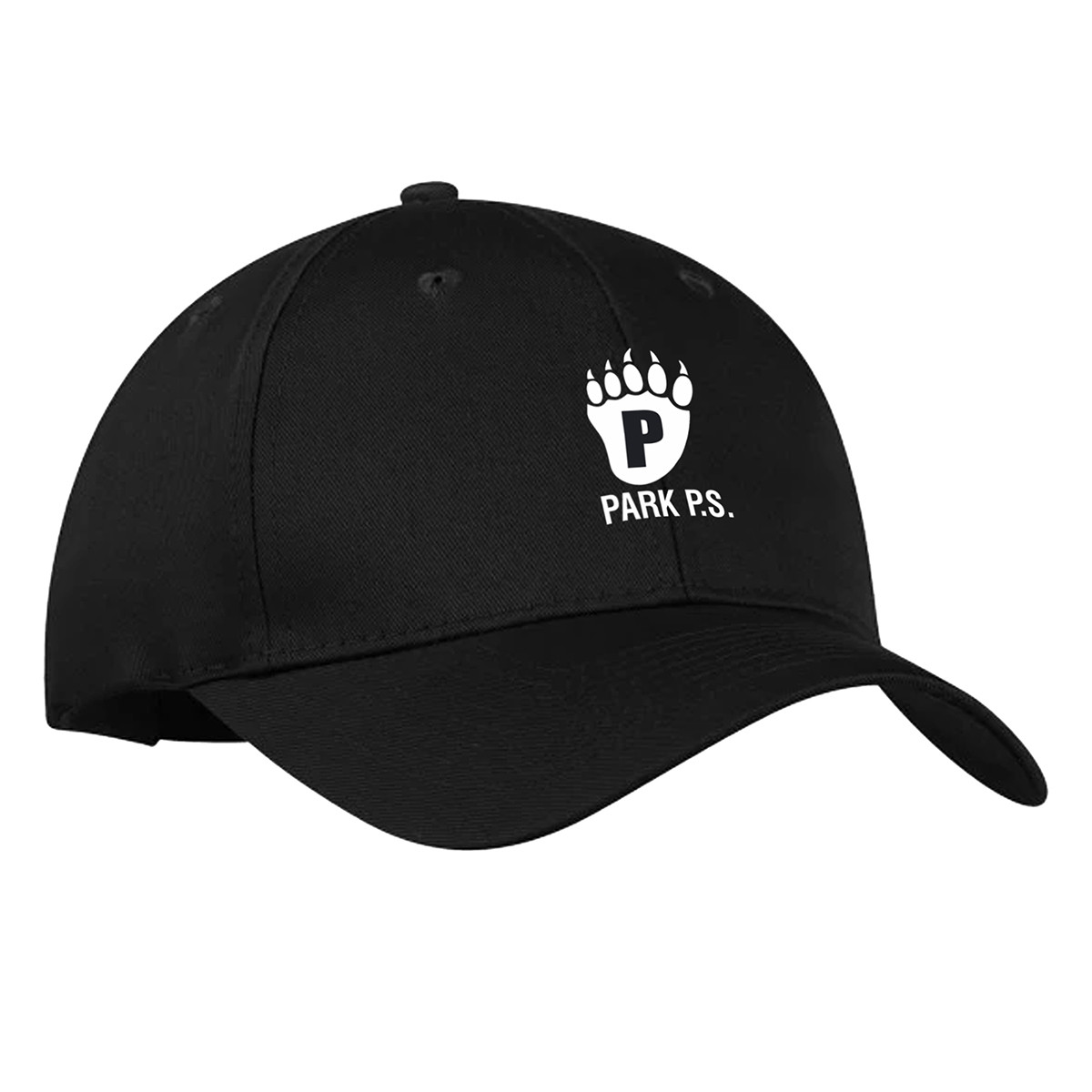 PKP Everyday Youth Cotton Twil Cap Black | SchoolWear.ca