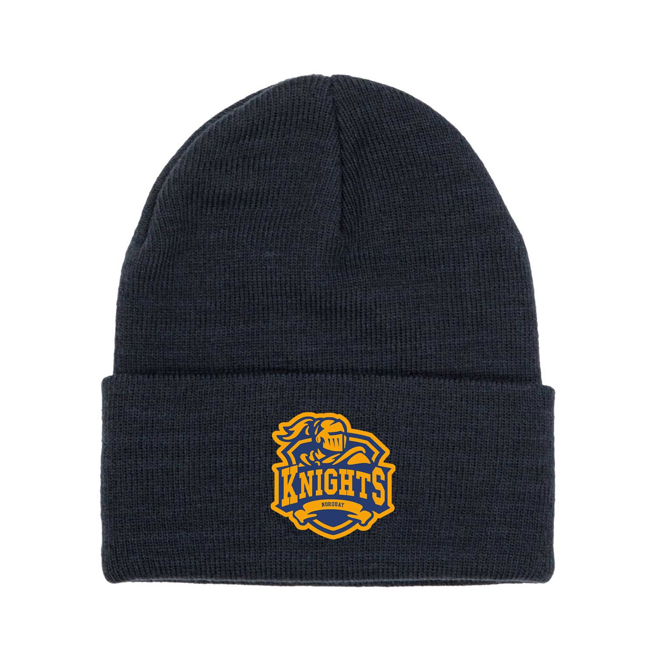 NOR Berne Heritage Knit Cuff Cap Design 1 - Navy (Student) | SchoolWear.ca