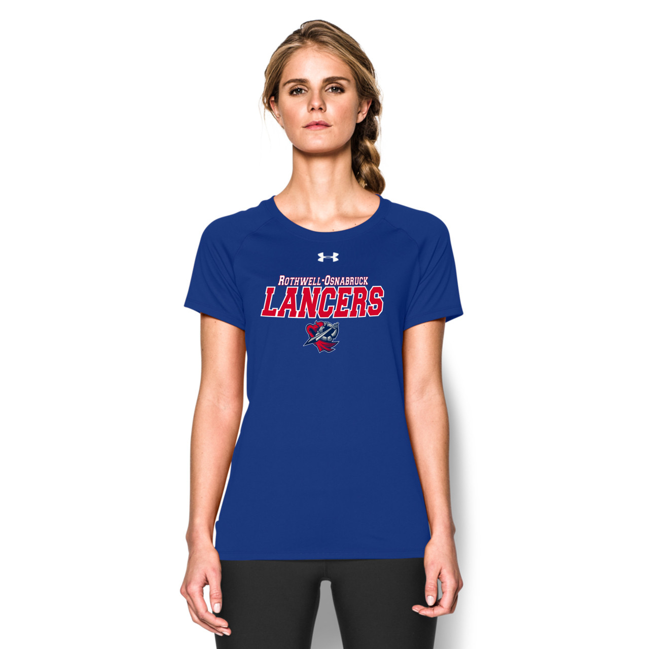 ROD Under Armour Women’s Short Sleeve Locker Tee - Royal | SchoolWear.ca