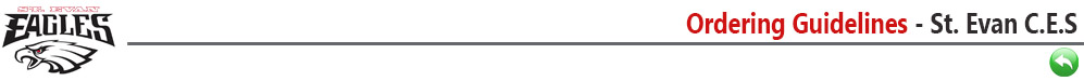 Ordering Guidelines - St. Evan C.E.S - Caledon | SchoolWear.ca