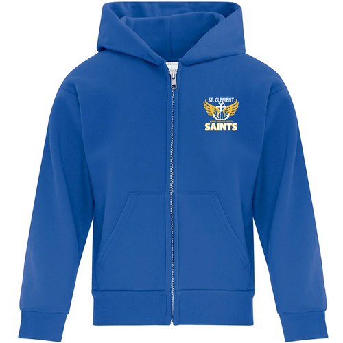 CLE Youth ATC Everyday Fleece Full Zip Sweatshirt - Royal (Student ...