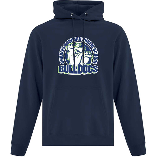 CHB Adult Everyday Fleece Hooded Sweatshirt - Navy | SchoolWear.ca