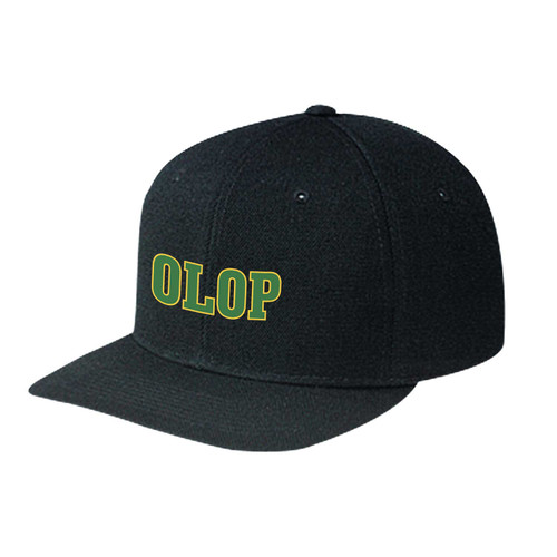 OLA Snapback Baseball Athletics Cap - Black | SchoolWear.ca