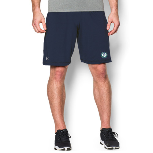 DISC**** MCM Under Armour Men’s Raid Shorts - Navy - SchoolWear.ca