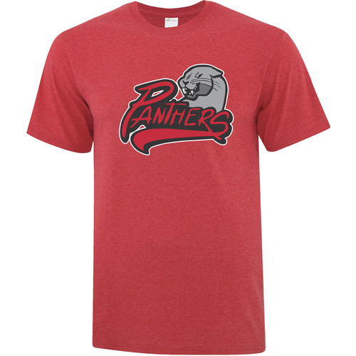 DNV Adult Everyday Cotton Tee - Red | SchoolWear.ca