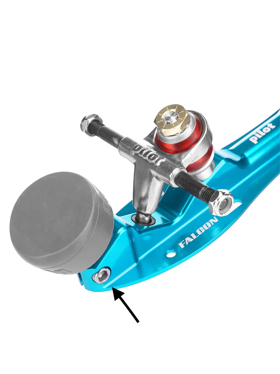 Atom Pilot Toe Stop Set Screw (5mm) - Medusa Skates