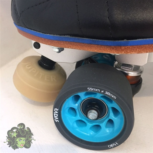 Riedell Blue Streak RS Roller Skate Set