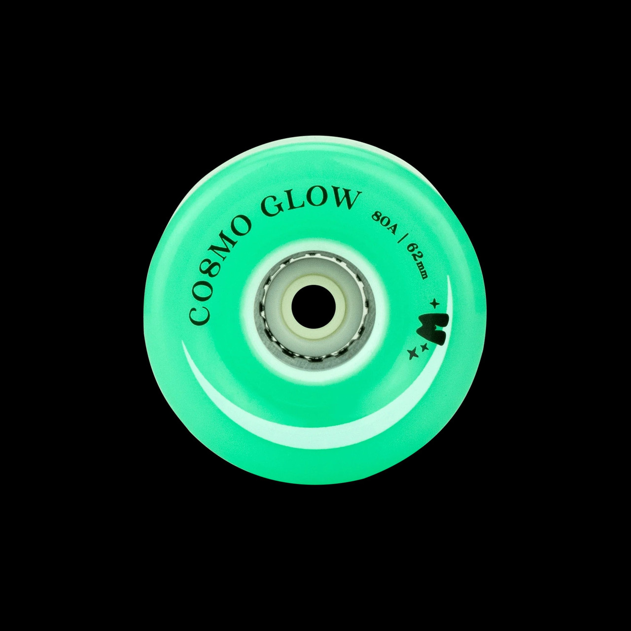 Moxi Cosmo Glow Wheels (80A, 62mm, 4-Pack)