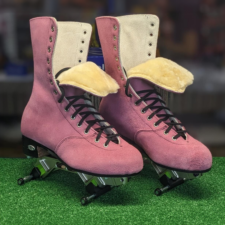 Custom Riedell ColorLab 172, OG Rhythm Roller Skate