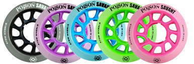 Atom Poison Savant Hybrid Wheels | Roller Derby Wheels | Medusa Skates