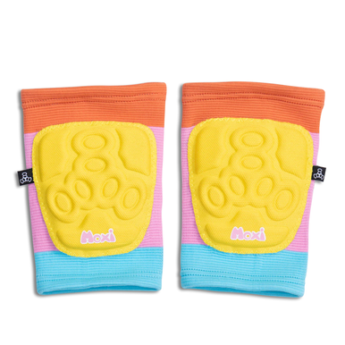 Triple 8 Covert Knee Pads - Moxi Edition (Yellow, Orange, Pink, Blue)