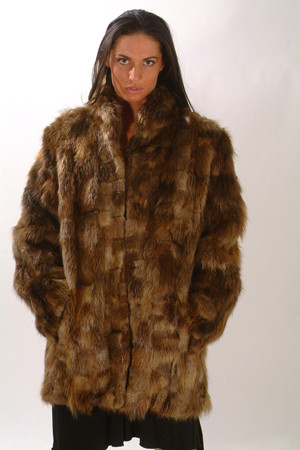 beaver fur jacket