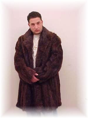 Full Skin Nutria Fur Jacket - furoutlet