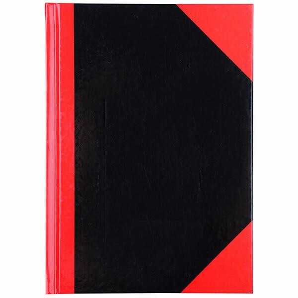 CUMBERLAND Red and Black Notebook Gloss A5 100 LeAnti-Fatigue : 43108 ...