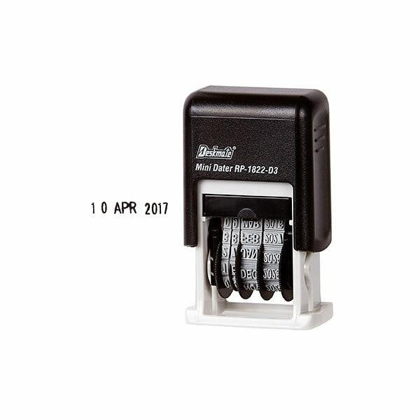Deskmate Self-Inking Dater Stamp Mini 3mm : RP1822D3 | The Stationery Store