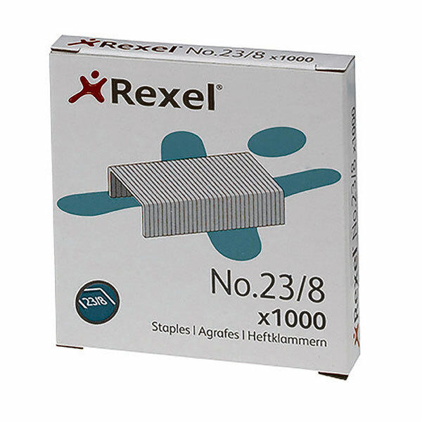 Rexel Staples 23/13mm Box1000 : 2101053 | The Stationery Store