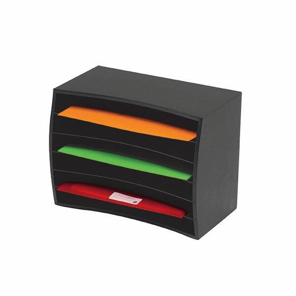 Marbig Organiser Desktop 12 Tier Black : 86200B | The Stationery Store