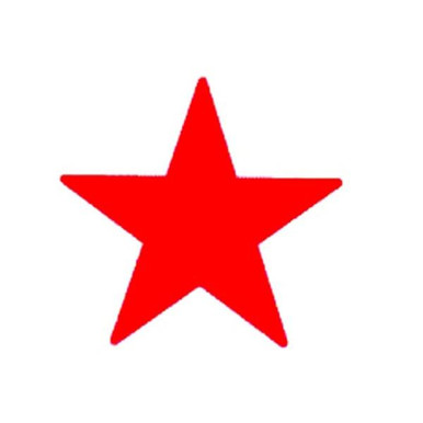 Deskmate Pre-Inked Merit Stamp Star Red : 0284790 | The Stationery Store