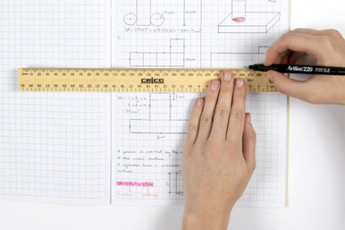 Celco Ruler 30cm X CARTON of 25 : 0331910 | The Stationery Store