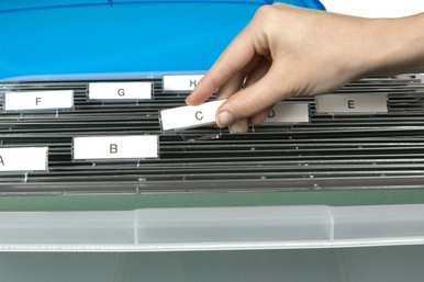 Crystalfile Clear Tabs Pack 50 : 111360 | The Stationery Store