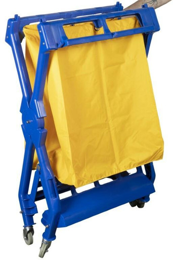 Cleanlink Scissor Trolley Blue : 12018 | The Stationery Store