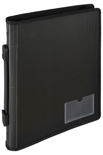 Marbig Zipper Binder With Handle 25mm 3o Smoke X CARTON of 10 : 6780002 ...