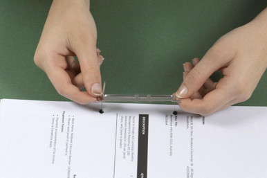 Crystalfile File Fastener 80mm 50 Pack : 70850 | The Stationery Store