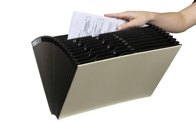 Marbig Expanding File Foolscap Heavy Duty No Flap X CARTON of 10 : ...