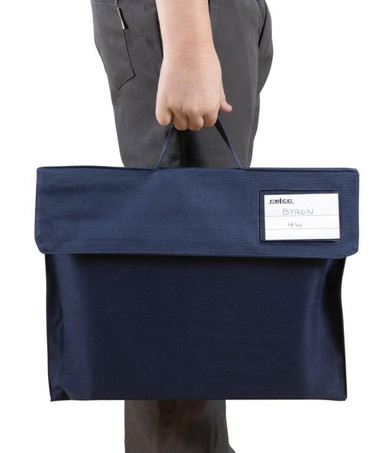 Celco Library Bag Navy X CARTON of 10 : 398887 | The Stationery Store