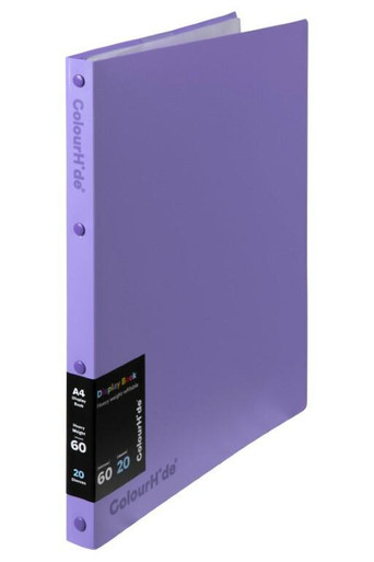 Colourhide Display Book Refillable 20 Sheet X CARTON of 10 : 2002819J ...