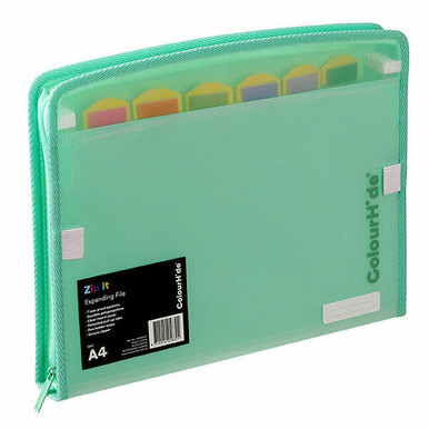 Colourhide Expanding File Zip It Pp X CARTON of 6 : 9026007J | The ...