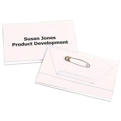 Rexel Id Twice As Quick Card Holder With Pin Pack50 : 90048 | The ...