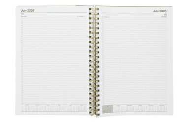 CUMBERLAND 2026 Ecowise Diary A4 Day To Page Kraft : 41SECB26 | The ...