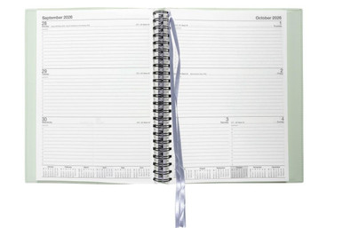 CUMBERLAND 2026 Soho Diary A4 Week To View Sage X CARTON of 6 ...