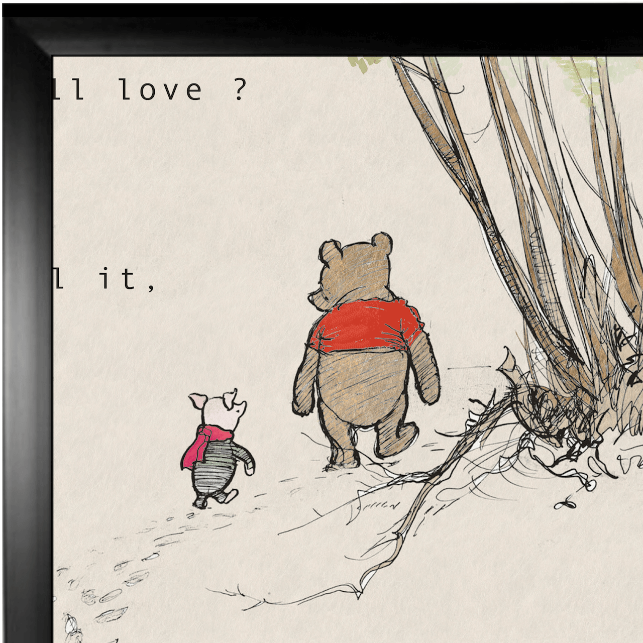 ANIMAL Lap Trays - Pooh Bear Lap Trays - Trove Lap Trays