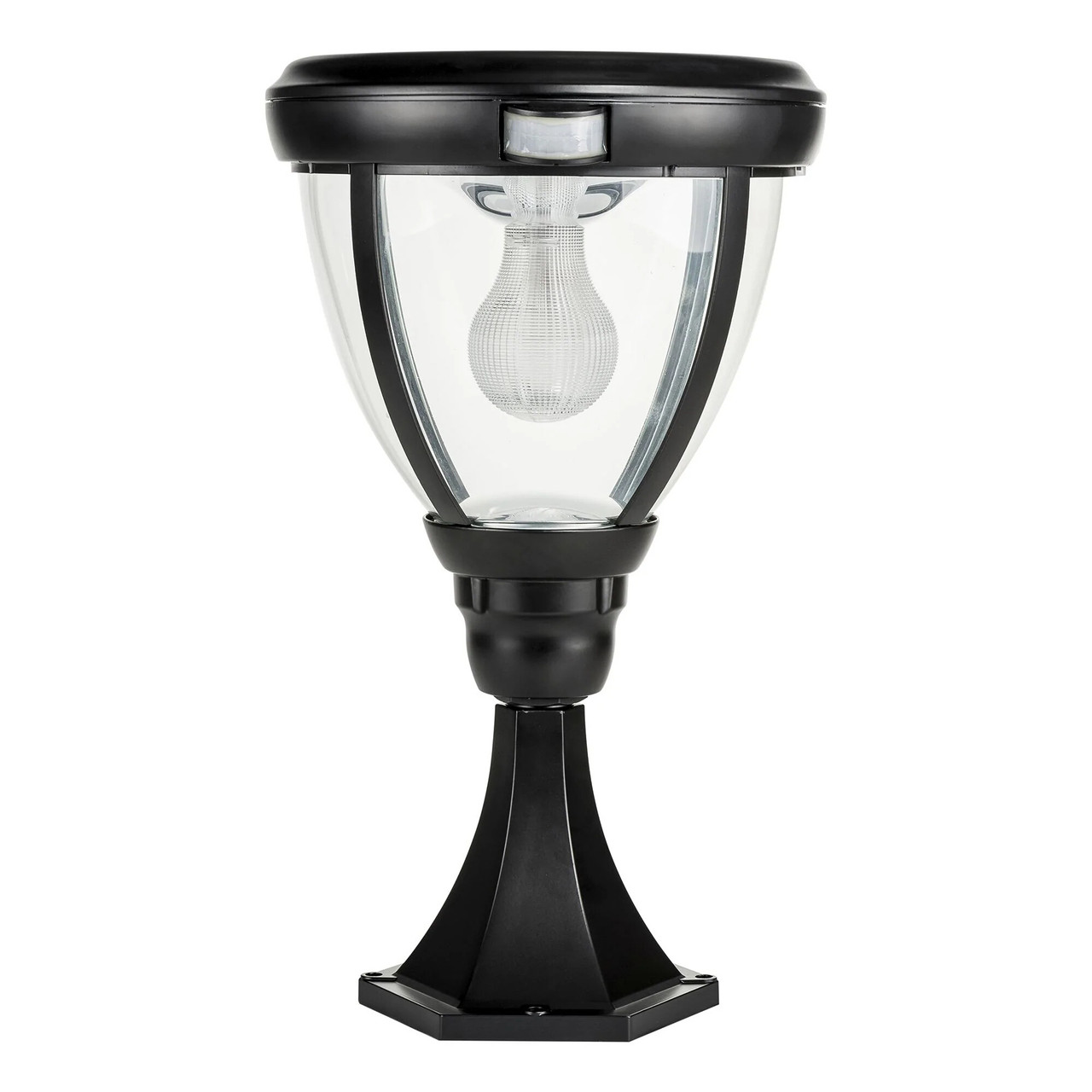Jill Solar Pillar Light with Motion Sensor - Zest Lighting