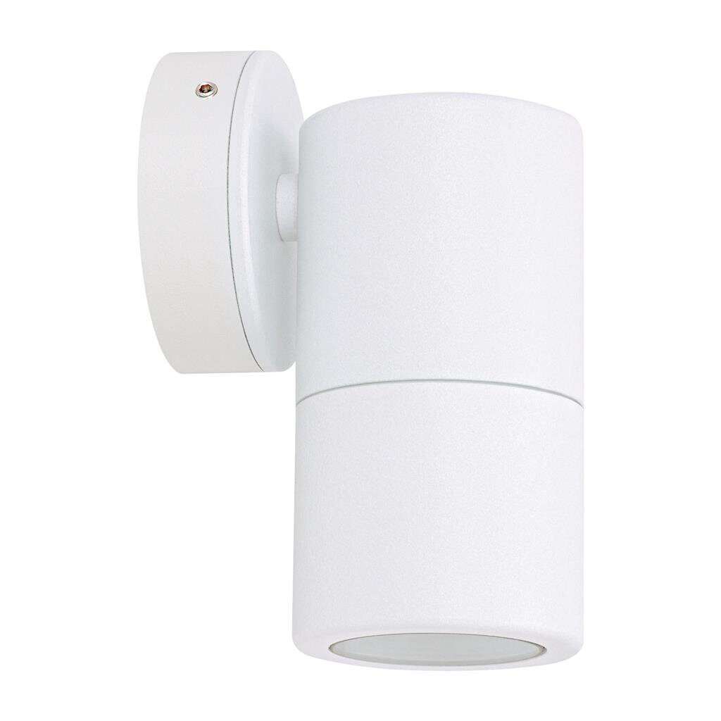 Shadow White Fixed Exterior Wall Light