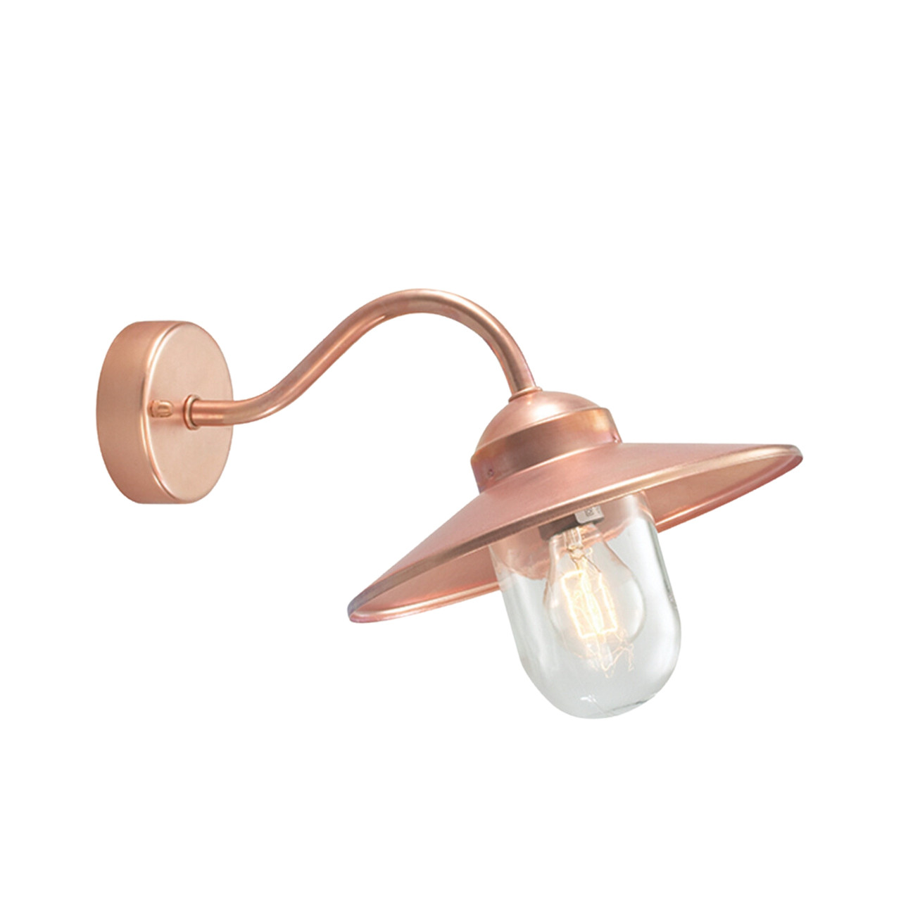 Karlstad Copper Barn Wall Light (NLYS.230CO)