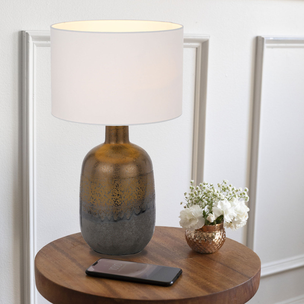 Aaron Rusty Ceramic Table Lamp