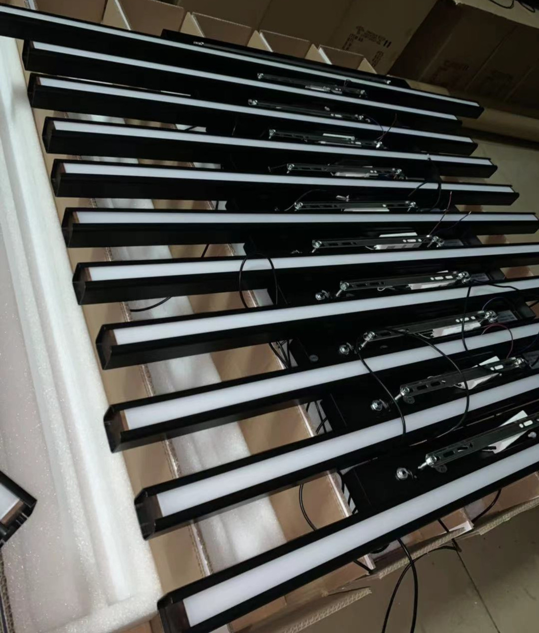 LUND Black Linear LED Pendant - Zest Lighting