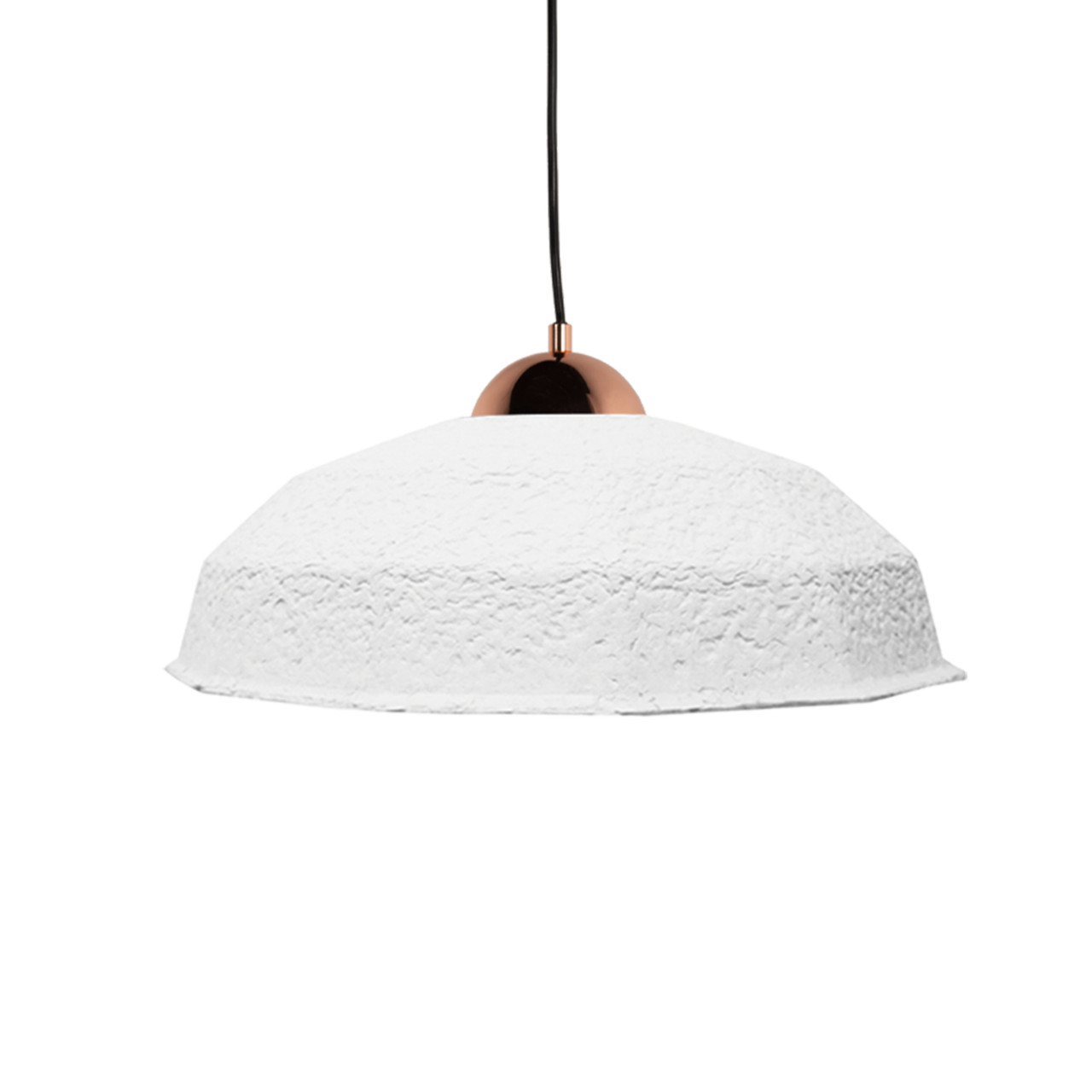 Pulp White Paper Shade Pendant Light - Zest Lighting